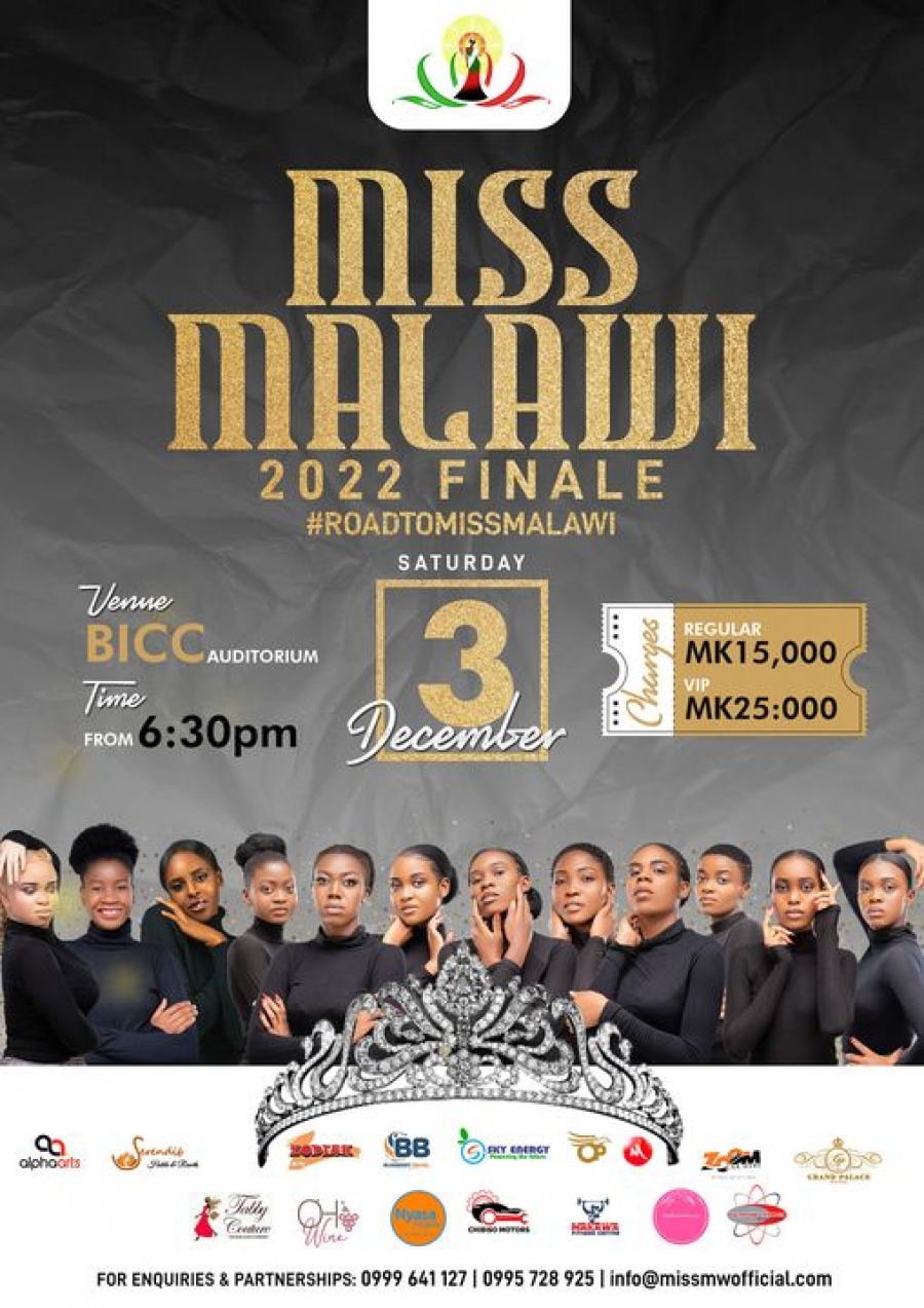 Miss malawi 2022 grand finale - MalawiEvents.com