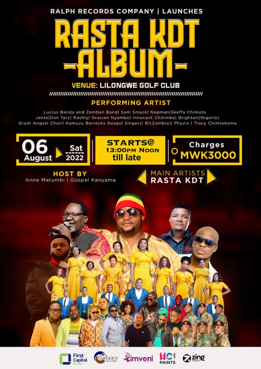 Rasta kdt album launch - MalawiEvents.com