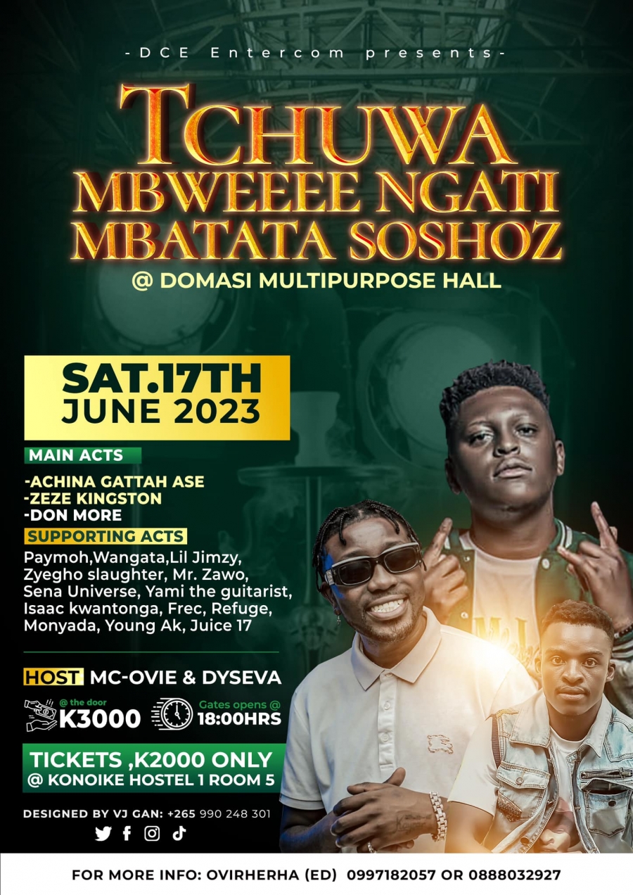 Tchuwa mbweee ngati mbatata - MalawiEvents.com